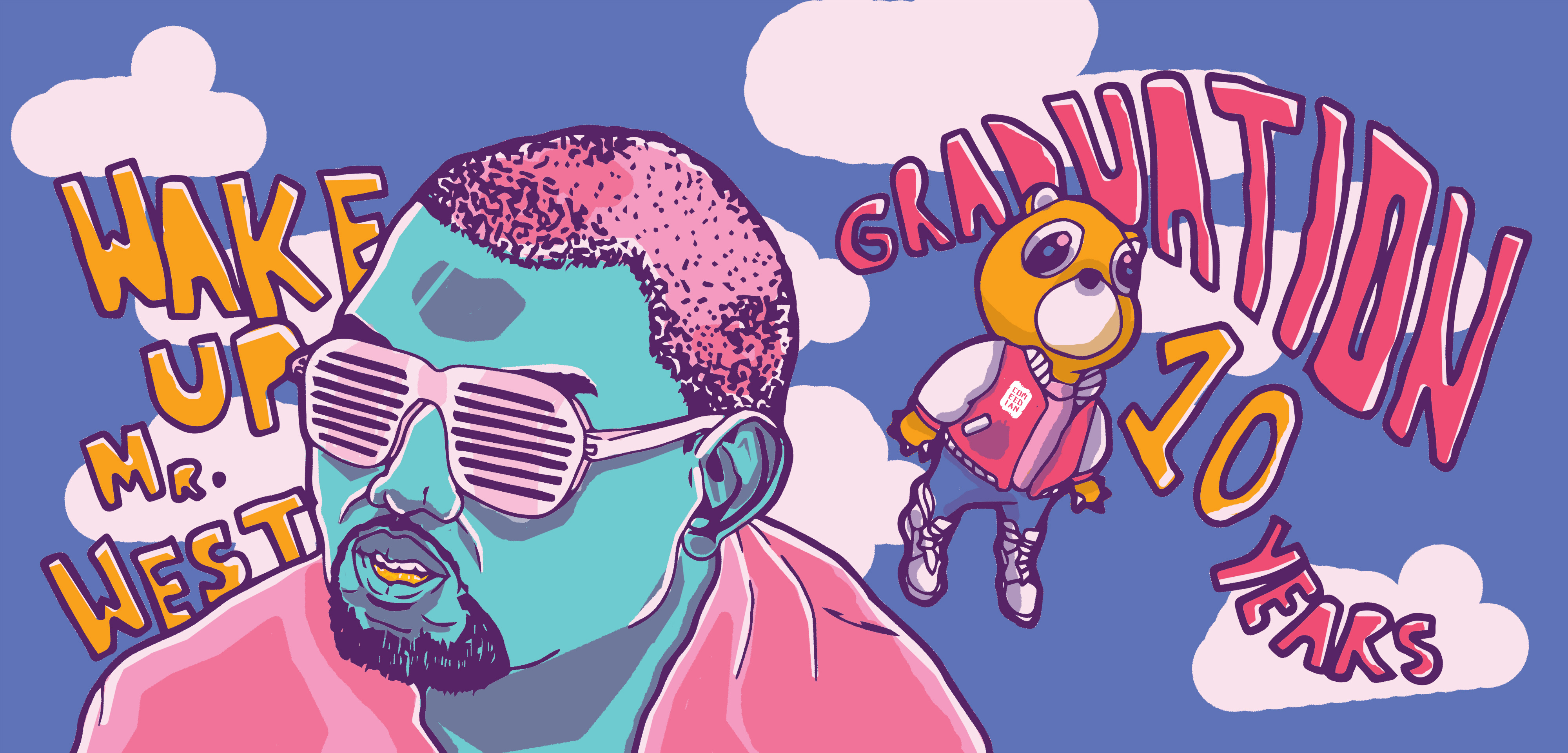 Graduation: 10 anos depois, o ego de Kanye West está cada vez mais inchado