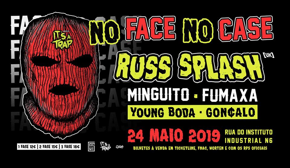 No Face No Case adiada - Rimas e Batidas