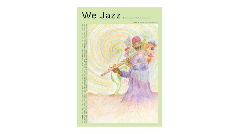 Shabaka na capa do 18º número da revista We Jazz - Rimas e Batidas